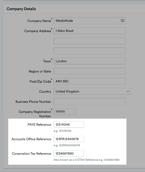 Set up payroll – FreeAgent