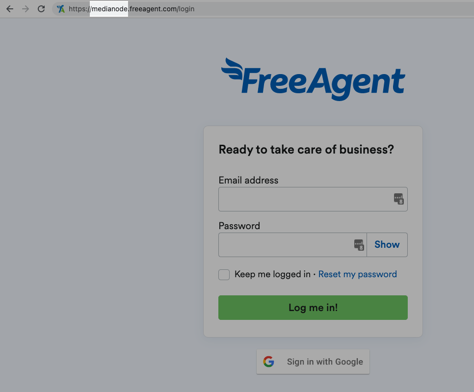Troubleshooting steps for problems logging in to FreeAgent – FreeAgent