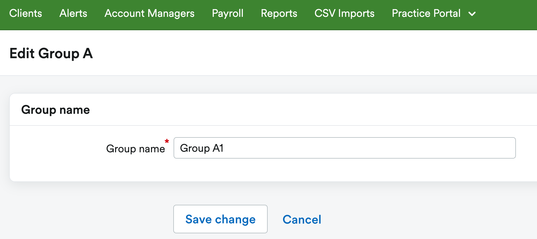 Edit or delete an account manager and client group – FreeAgent