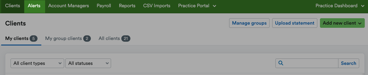Create alert rules – FreeAgent