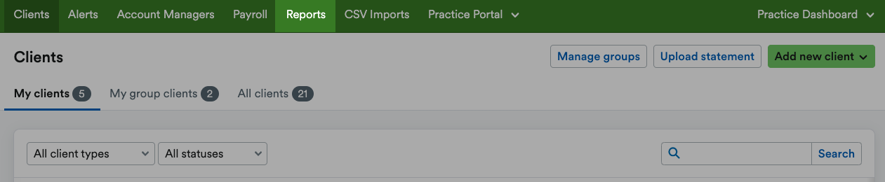 Export an account transactions report – FreeAgent