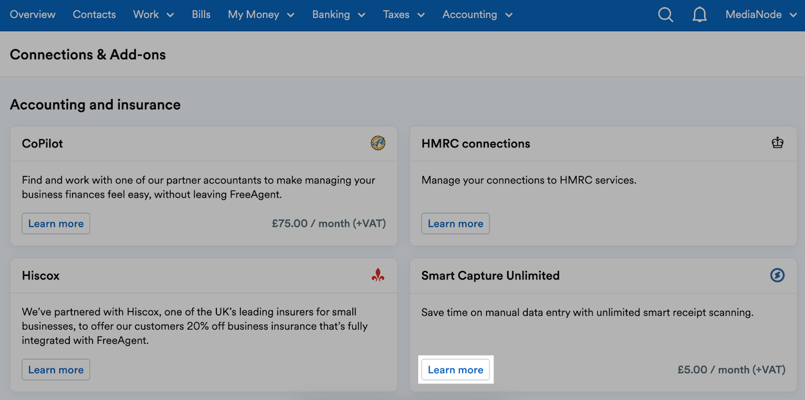 How Smart Capture works – FreeAgent