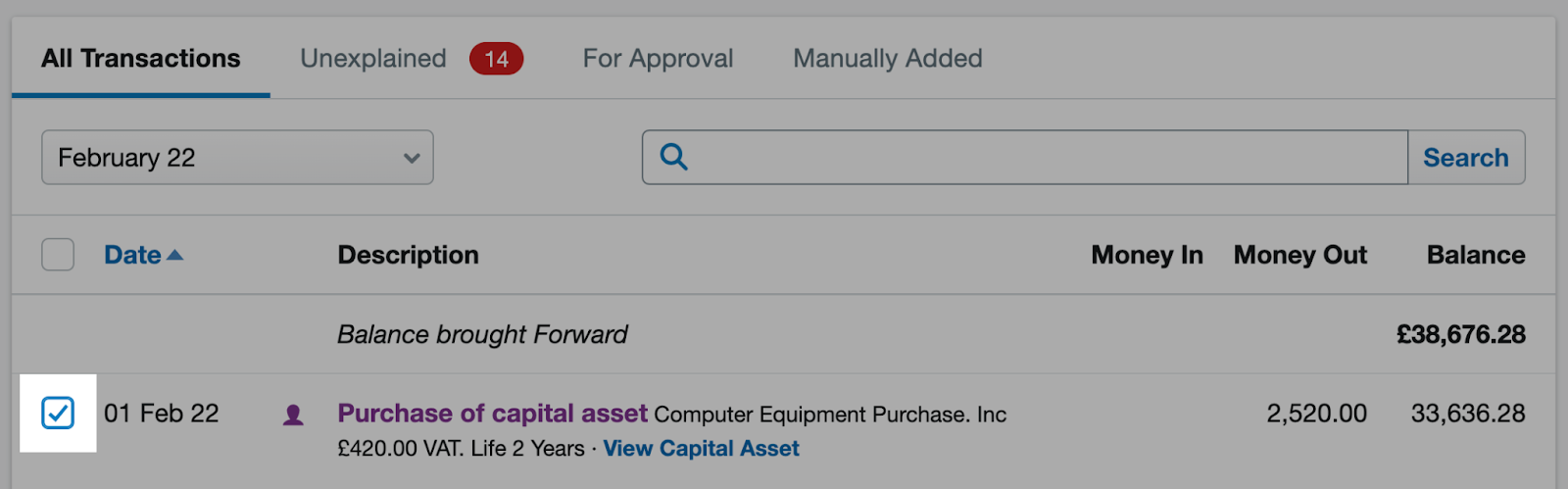How to delete bank transactions – FreeAgent