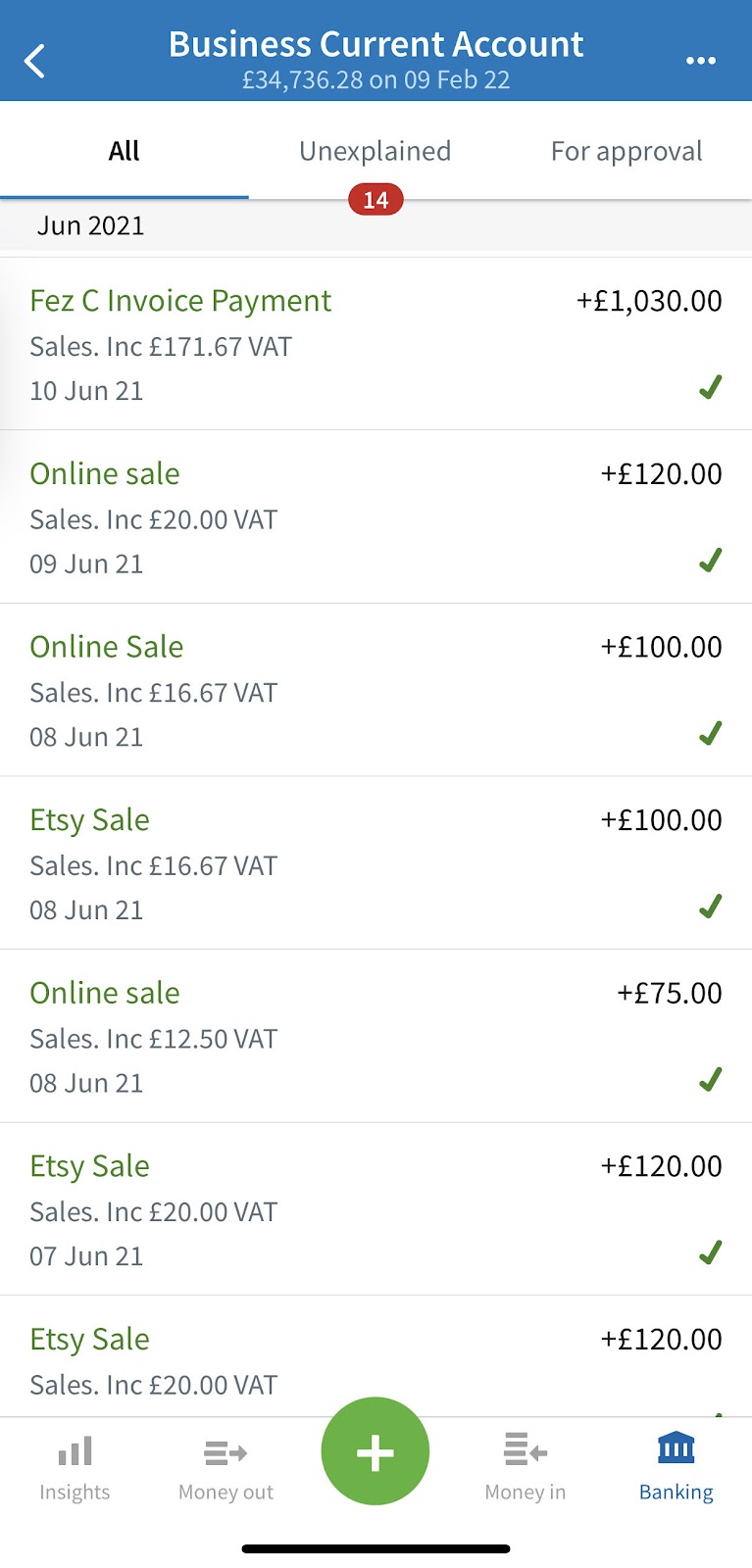 How to edit or remove a bank transaction explanation using the ...