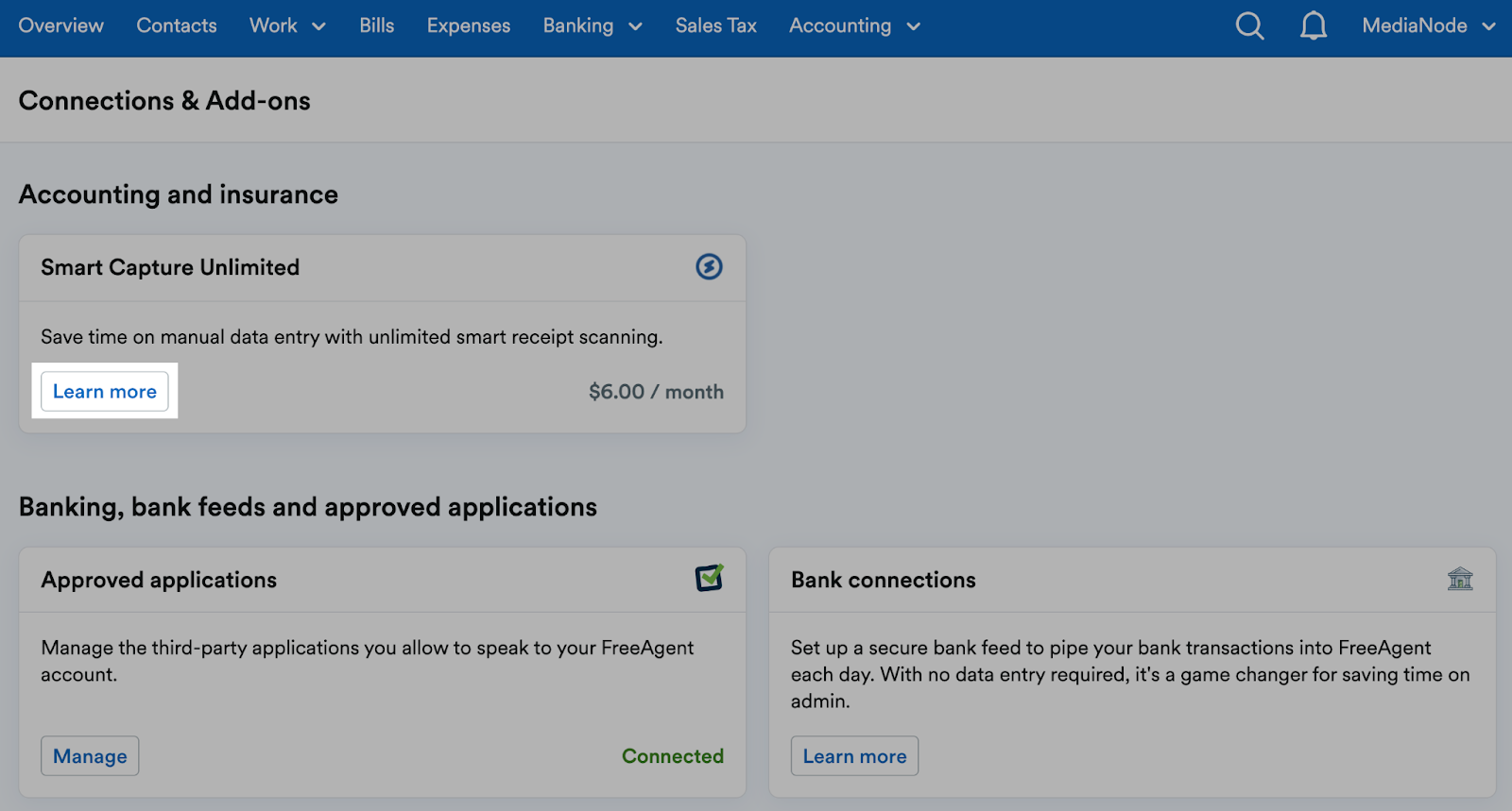 How Smart Capture works – FreeAgent