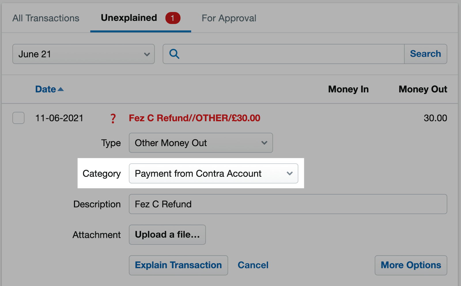 Explain an overpayment from a customer – FreeAgent