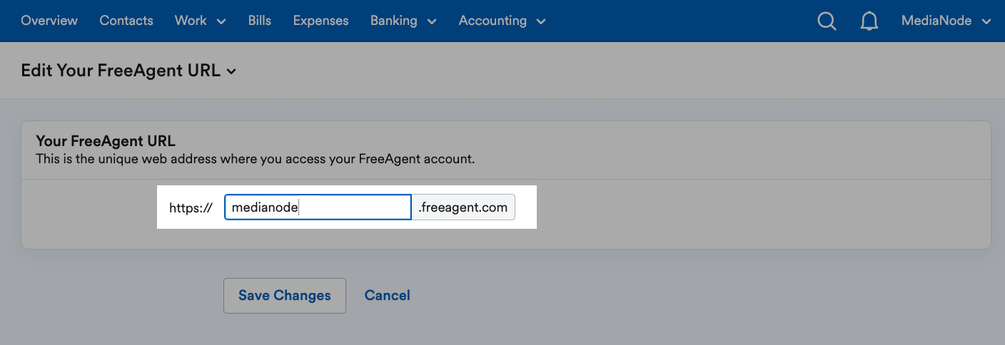 Logging in to your FreeAgent account – FreeAgent