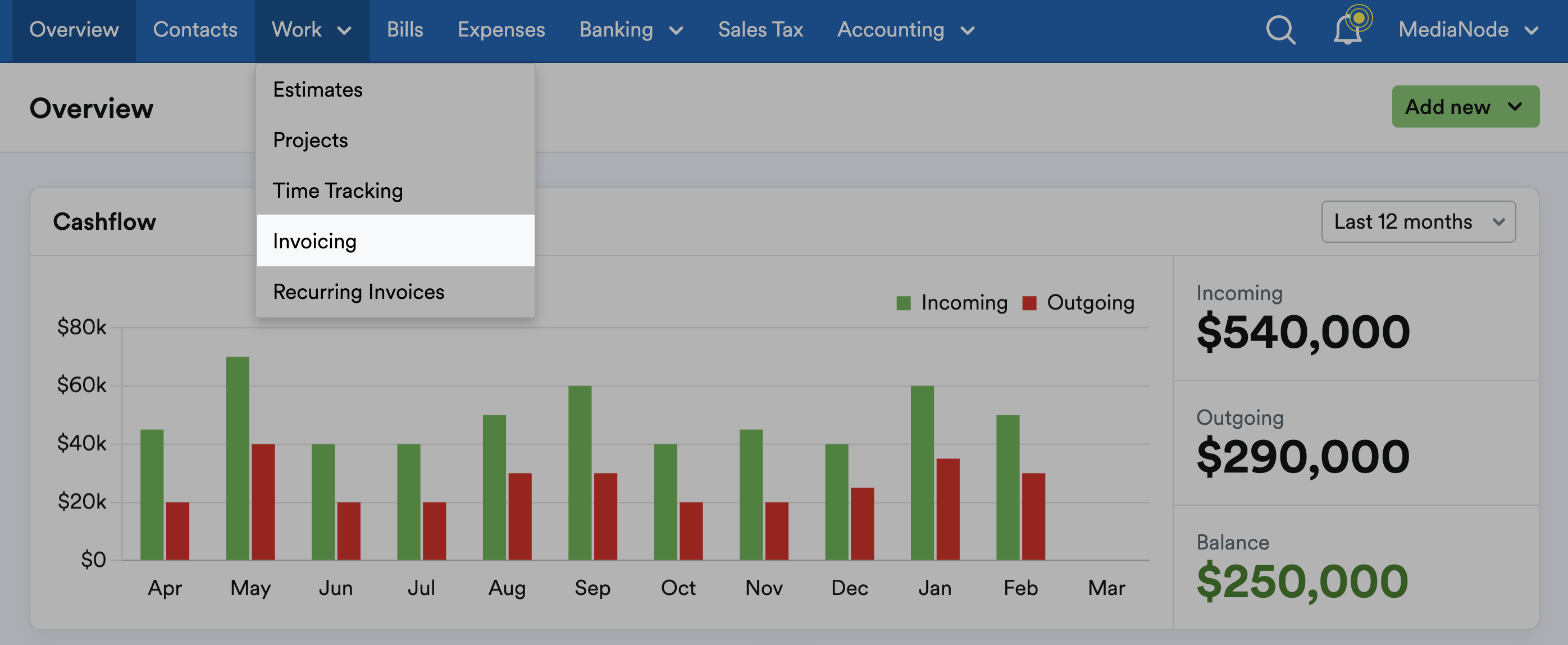 Create a recurring invoice profile based on an existing invoice – FreeAgent