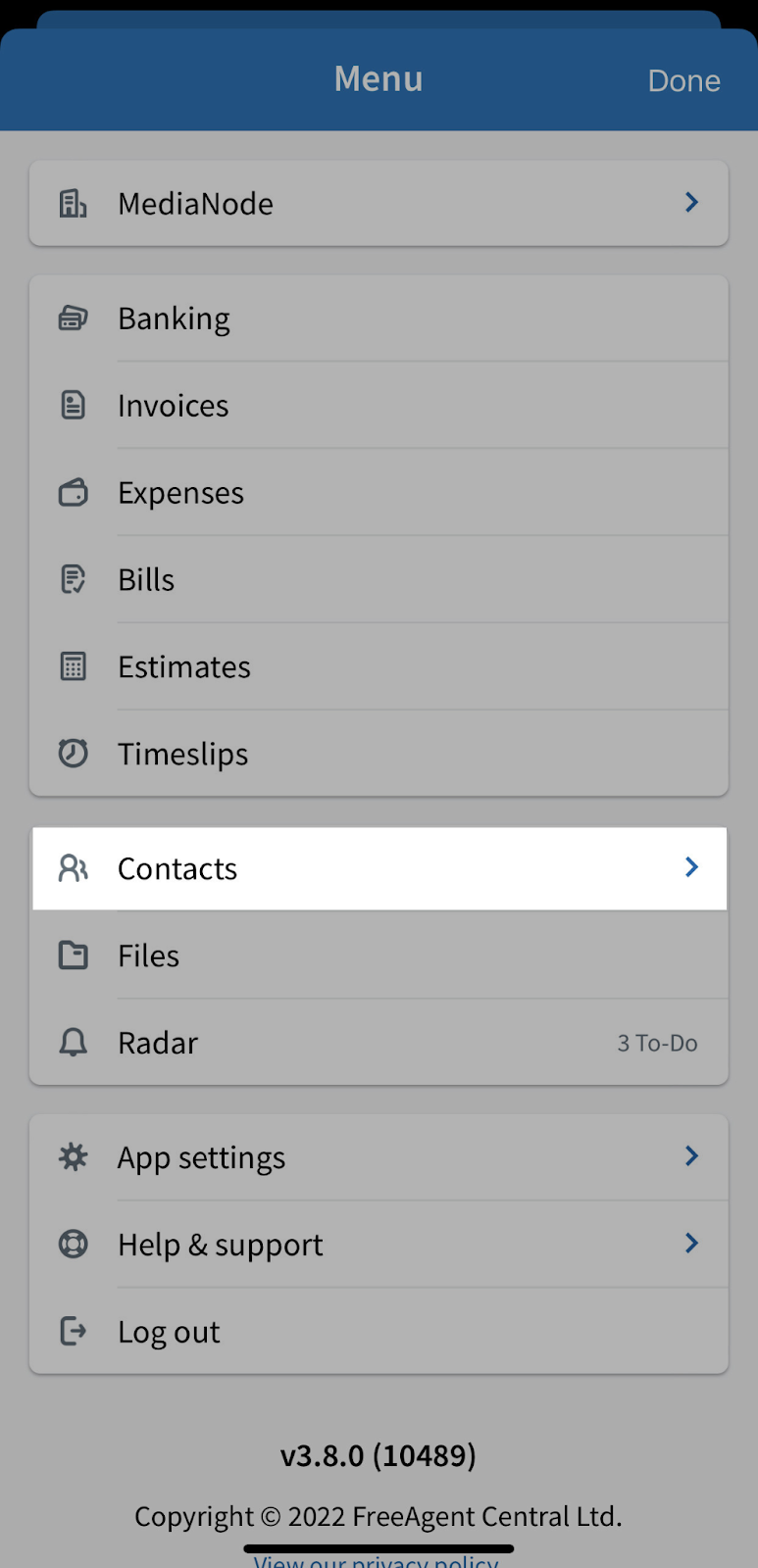 Set up a GoCardless Direct Debit mandate on mobile – FreeAgent