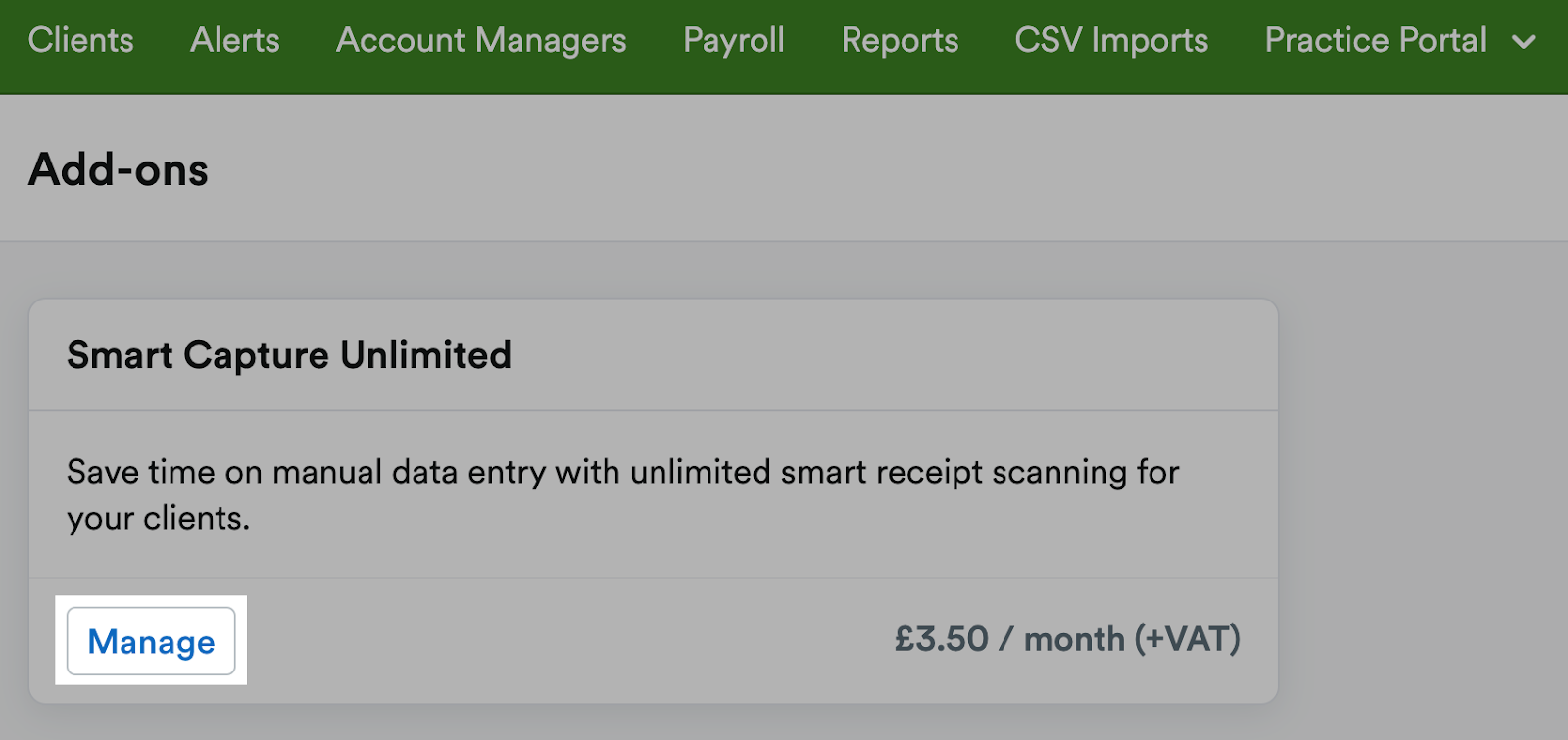 Activating Smart Capture Unlimited for a client – FreeAgent