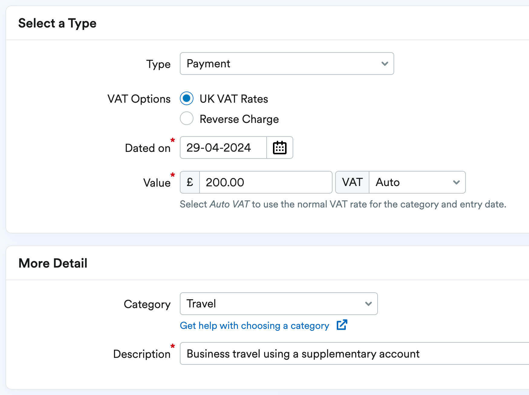 American Express supplementary card transactions – FreeAgent