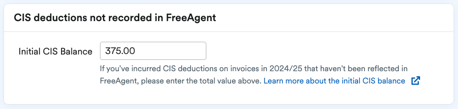 Construction Industry Scheme (CIS) for subcontractors in FreeAgent ...
