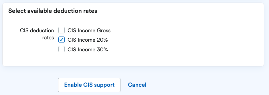 Construction Industry Scheme (CIS) for subcontractors in FreeAgent ...