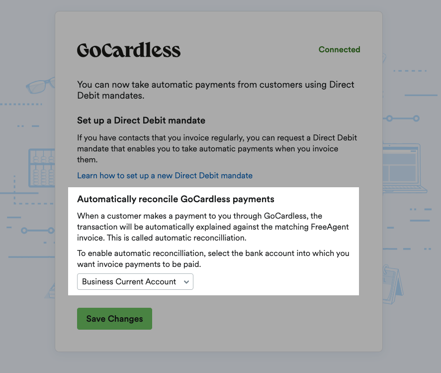 Set up a GoCardless integration – FreeAgent