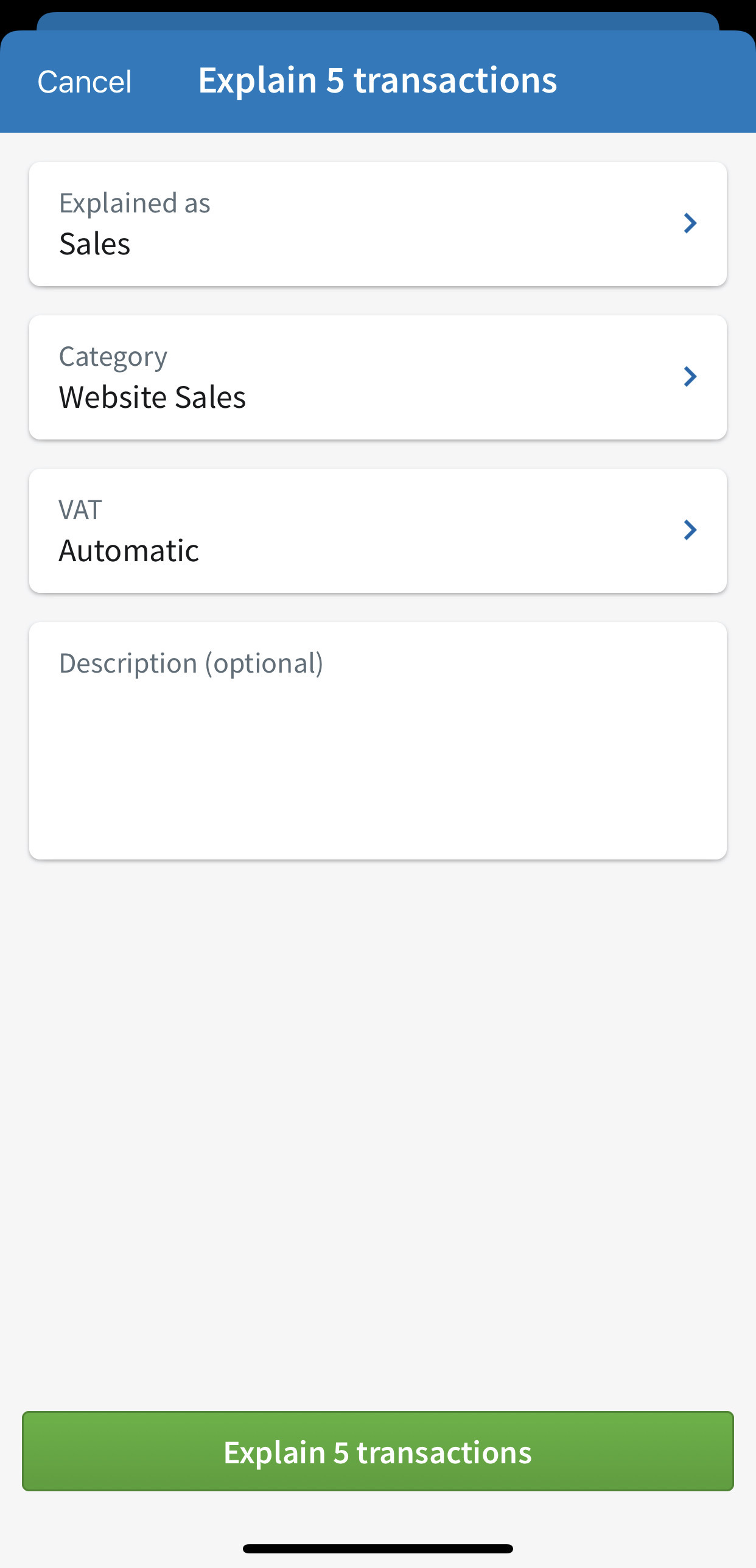Explain bank transactions using the FreeAgent mobile app – FreeAgent