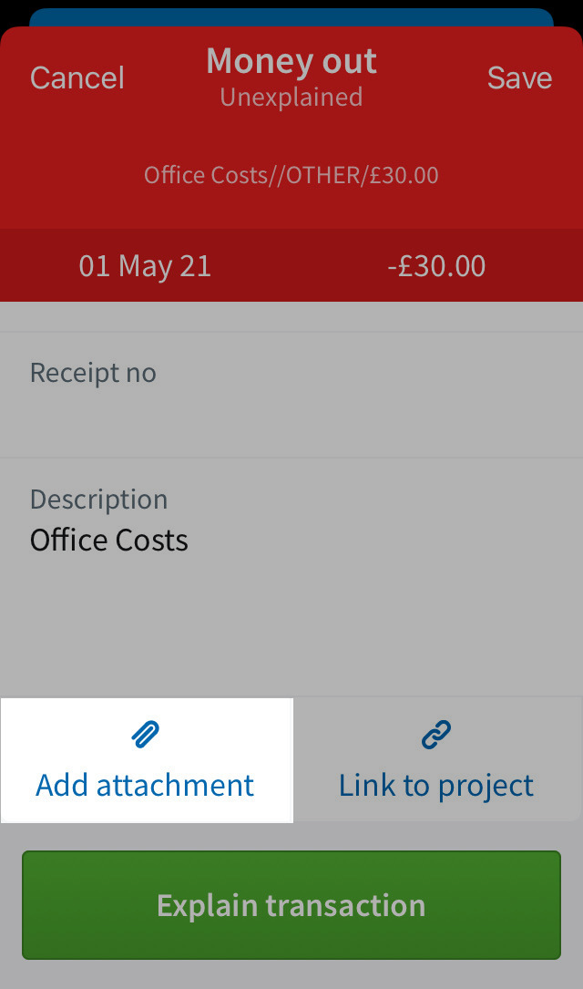 Explain bank transactions using the FreeAgent mobile app – FreeAgent