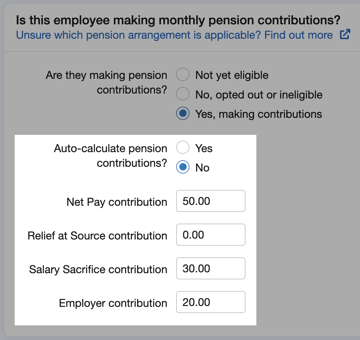 How FreeAgent’s automatic pension contribution calculation works – FreeAgent