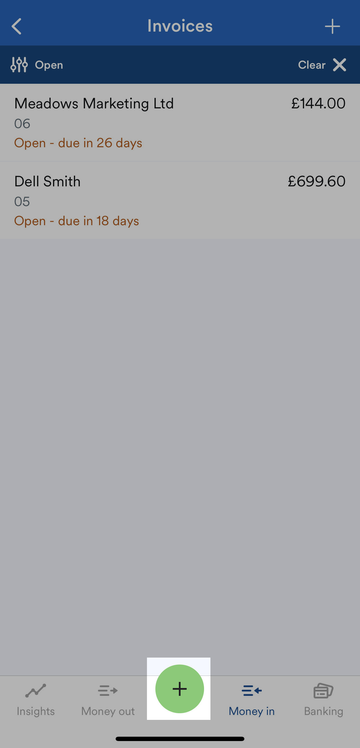 Taking invoice payments with Stripe using the FreeAgent mobile app ...