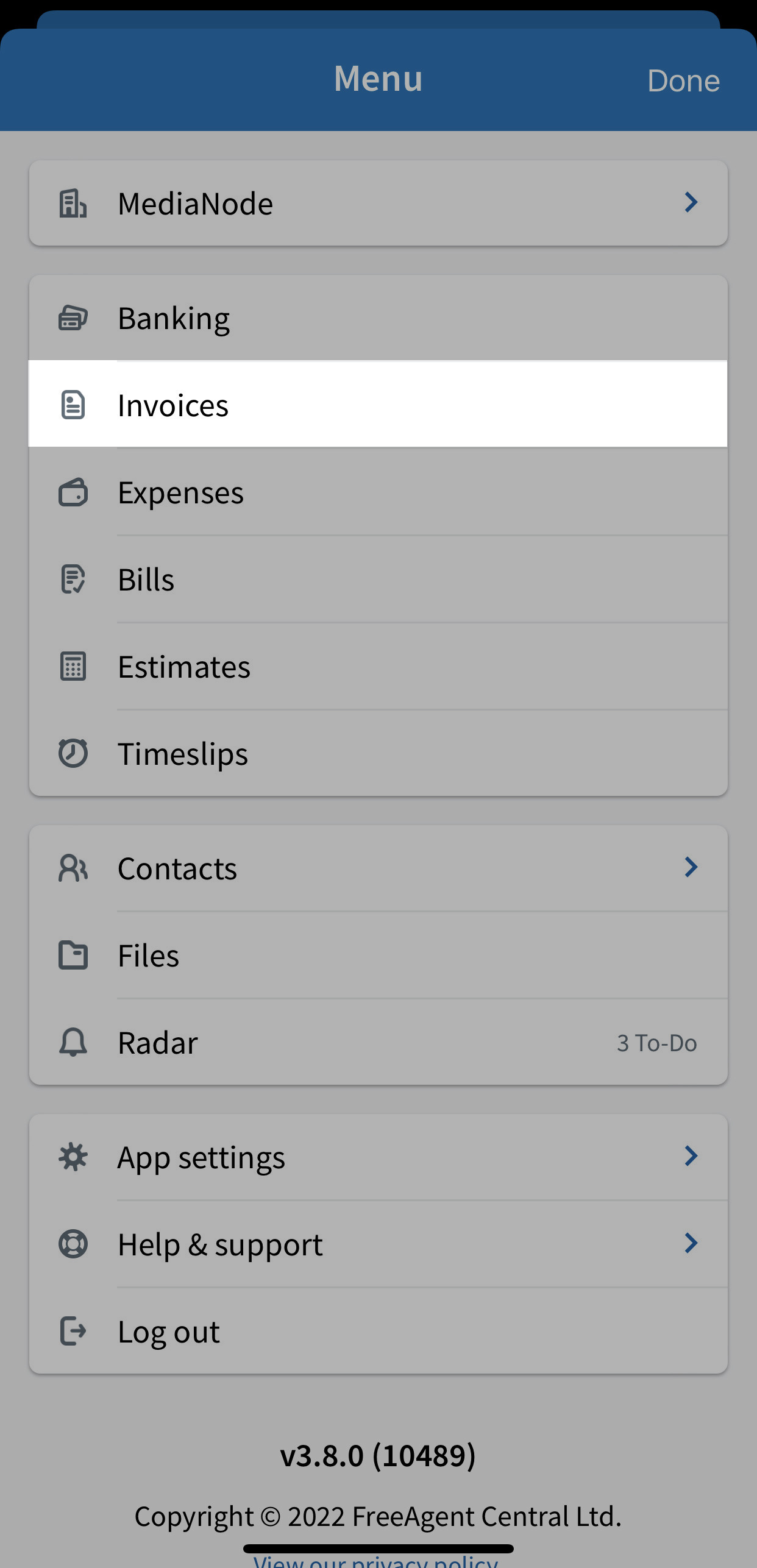 Viewing recurring invoices on the FreeAgent mobile app – FreeAgent
