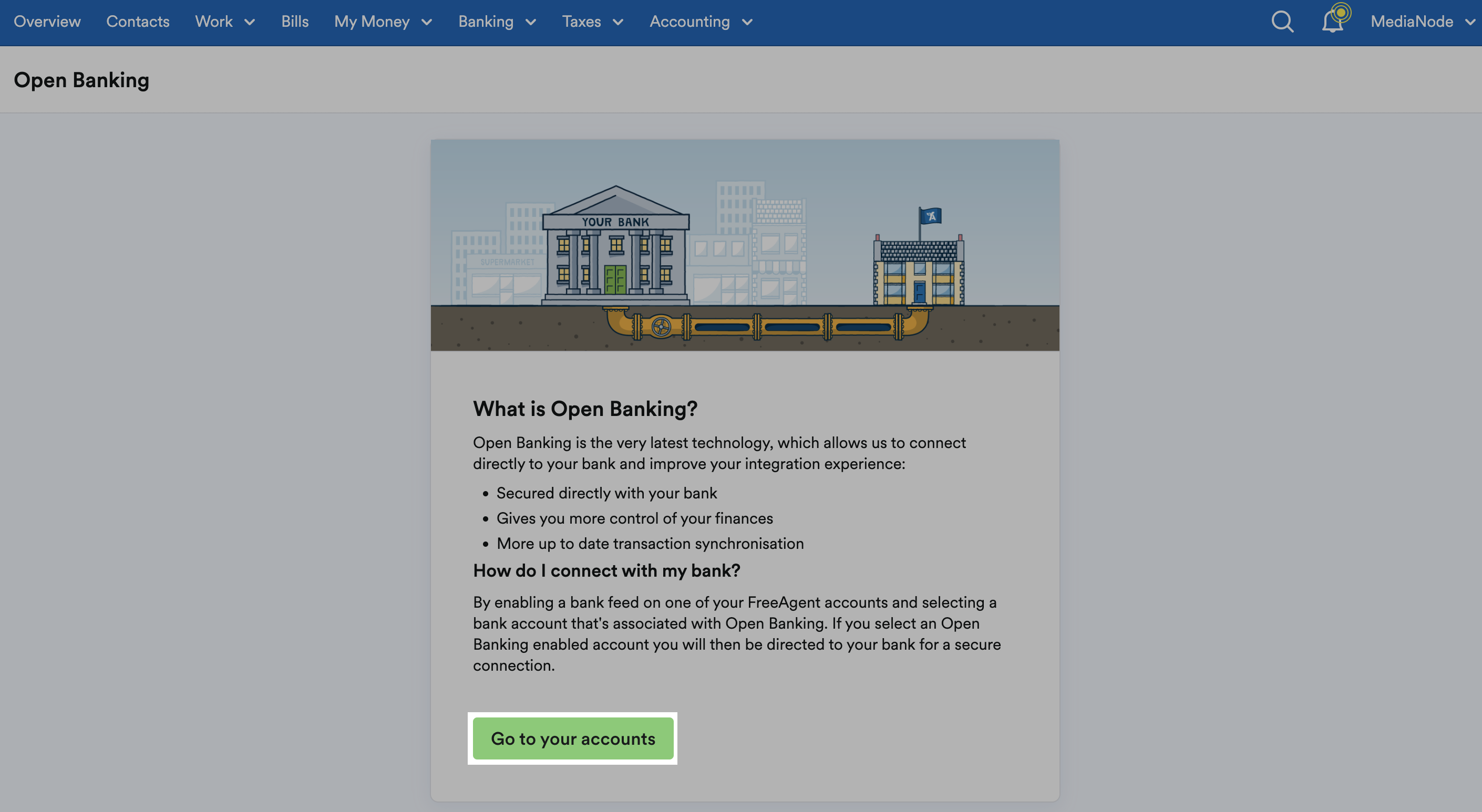 Update your Open Banking bank feed connection – FreeAgent