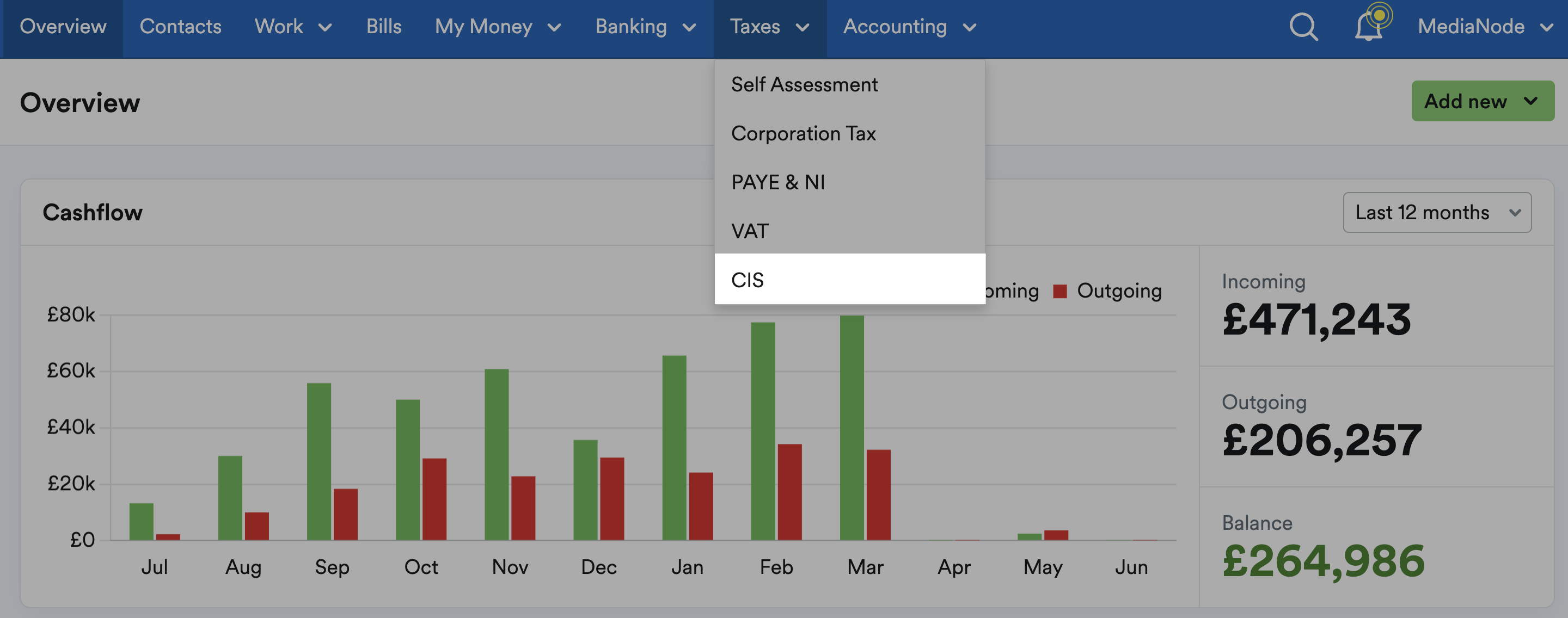 Contractor monthly return (CIS300) in FreeAgent – FreeAgent