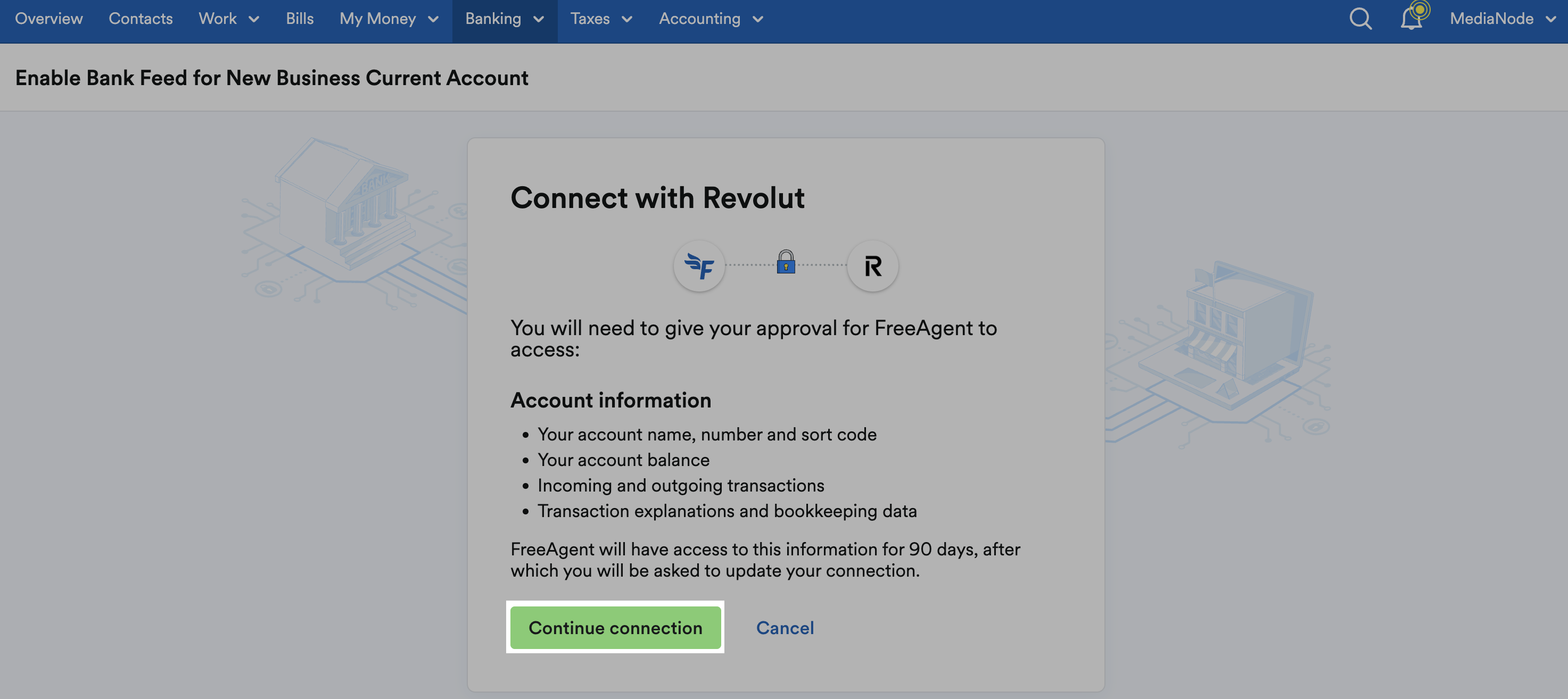 Set up a bank feed integration with Revolut – FreeAgent
