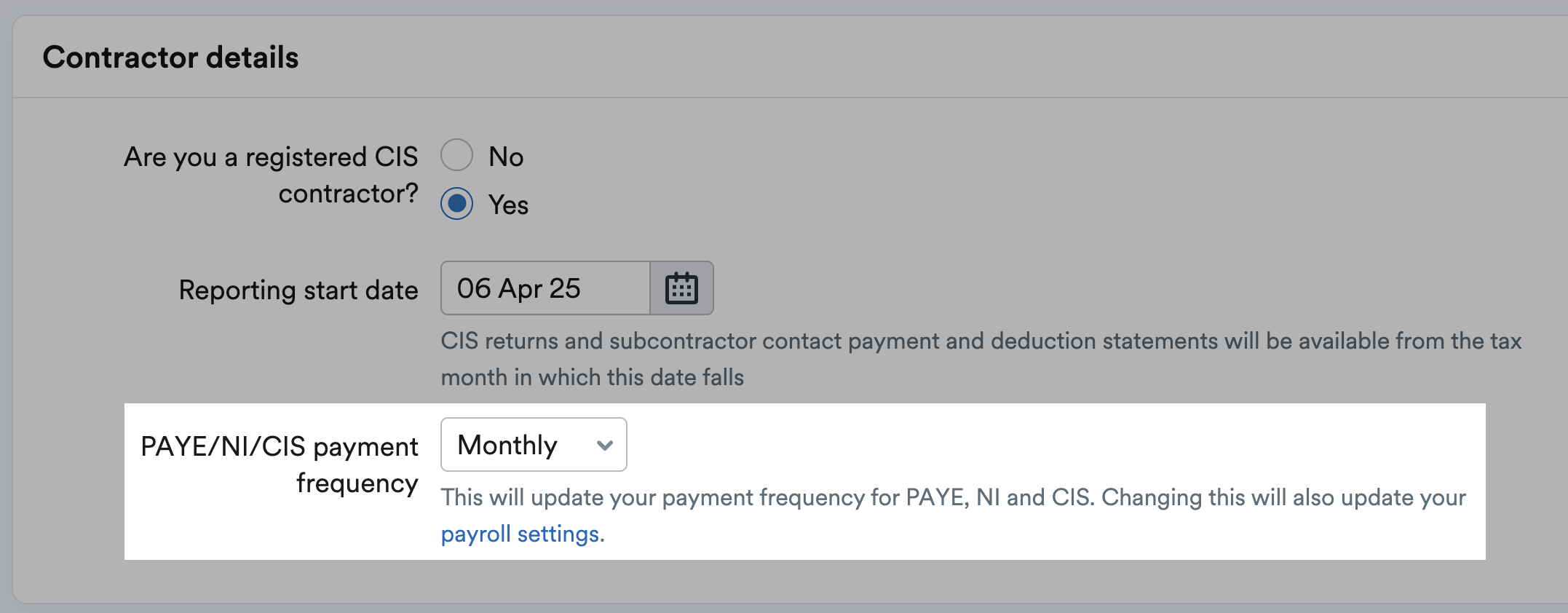 Construction Industry Scheme (CIS) for contractors in FreeAgent – FreeAgent