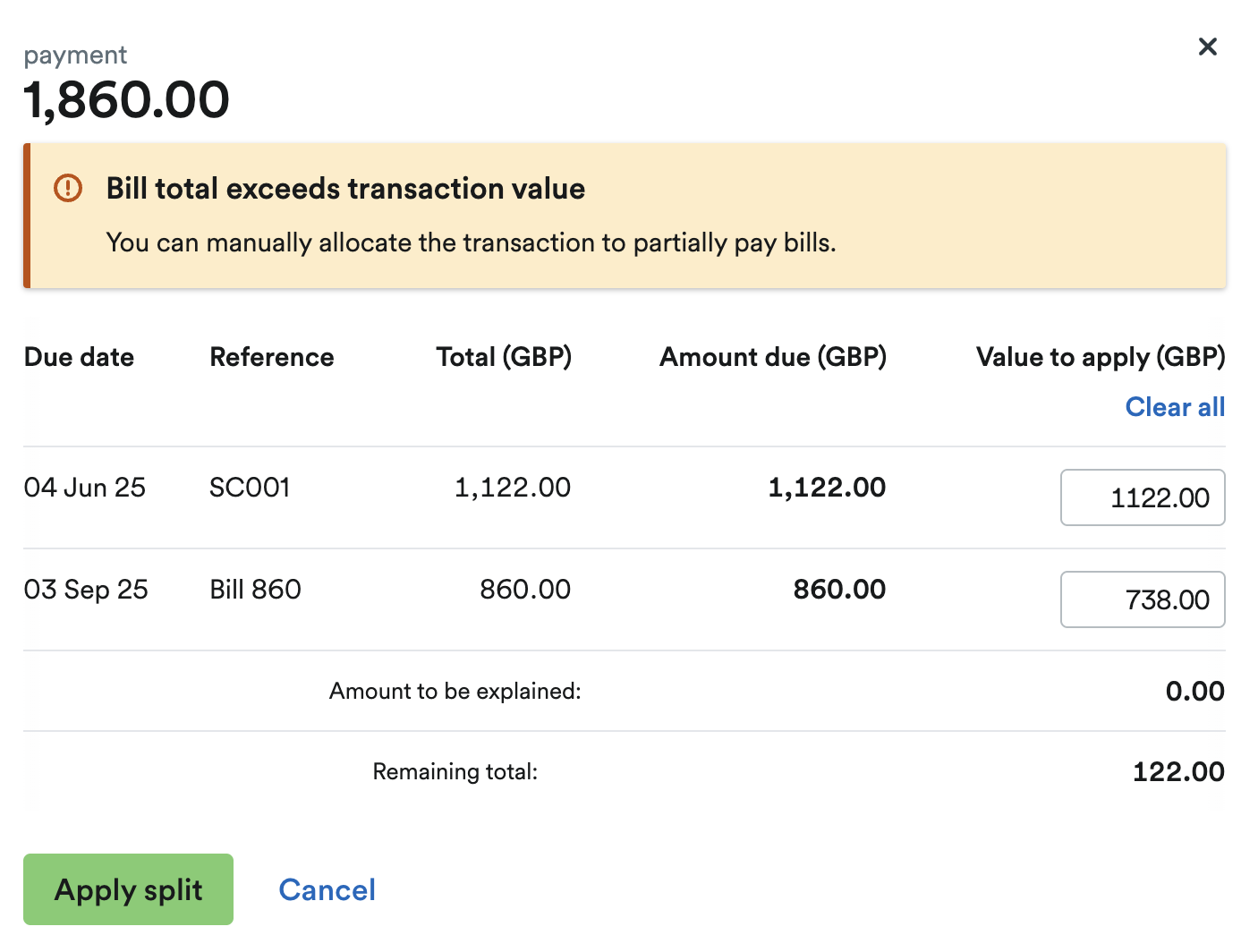 Pay off multiple bills with one payment – FreeAgent