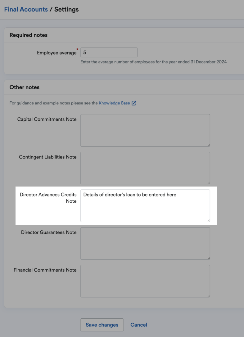 Complete the Corporation Tax supplementary page (CT600A) in FreeAgent ...