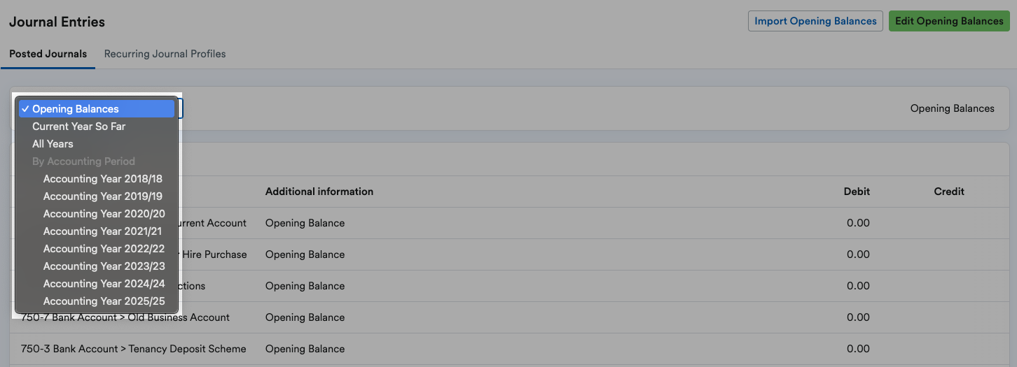 An introduction to opening balances – FreeAgent