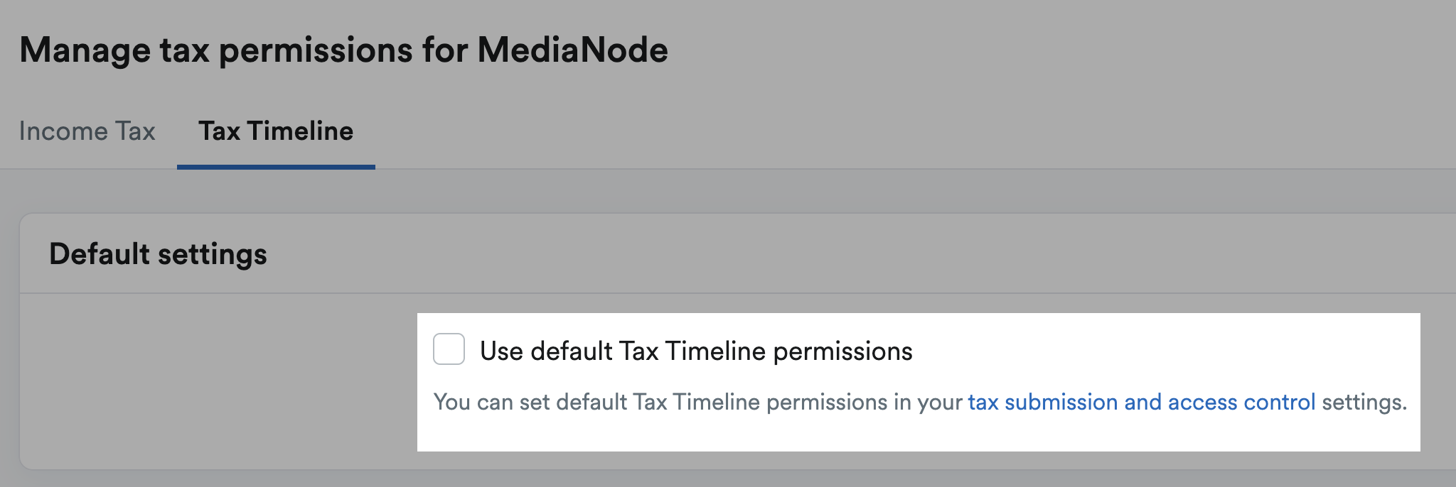 Manage a client’s tax permissions – FreeAgent