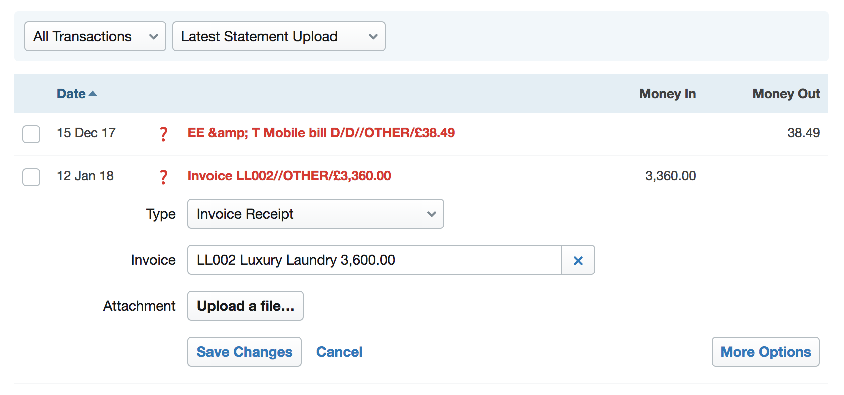 Mark an invoice as paid – FreeAgent