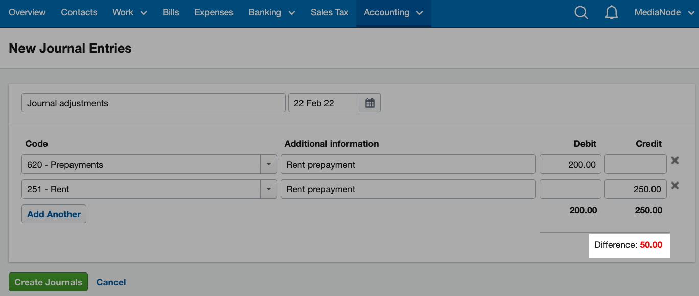 How To Create Journal Entries FreeAgent