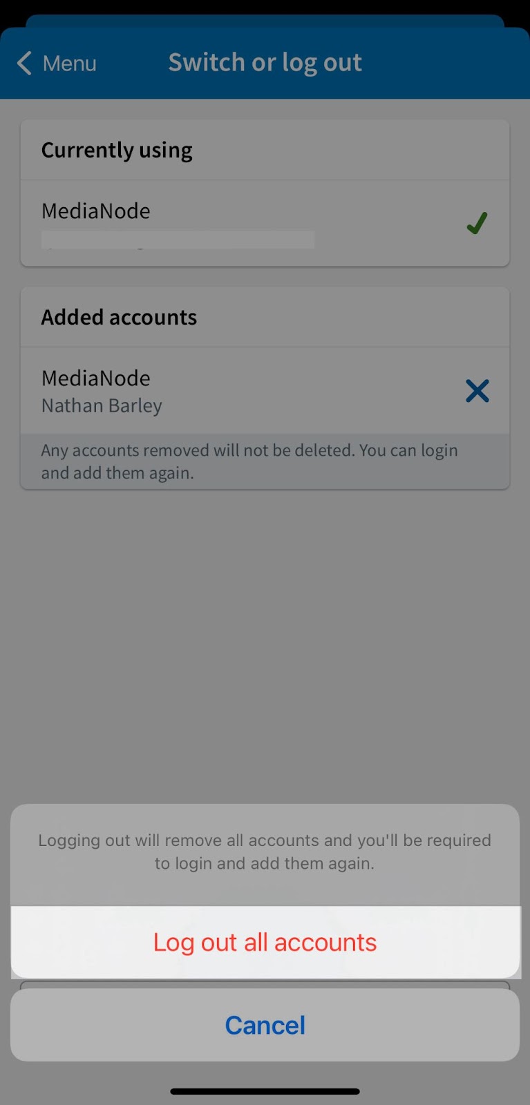 Switch between FreeAgent accounts in the FreeAgent mobile app – FreeAgent
