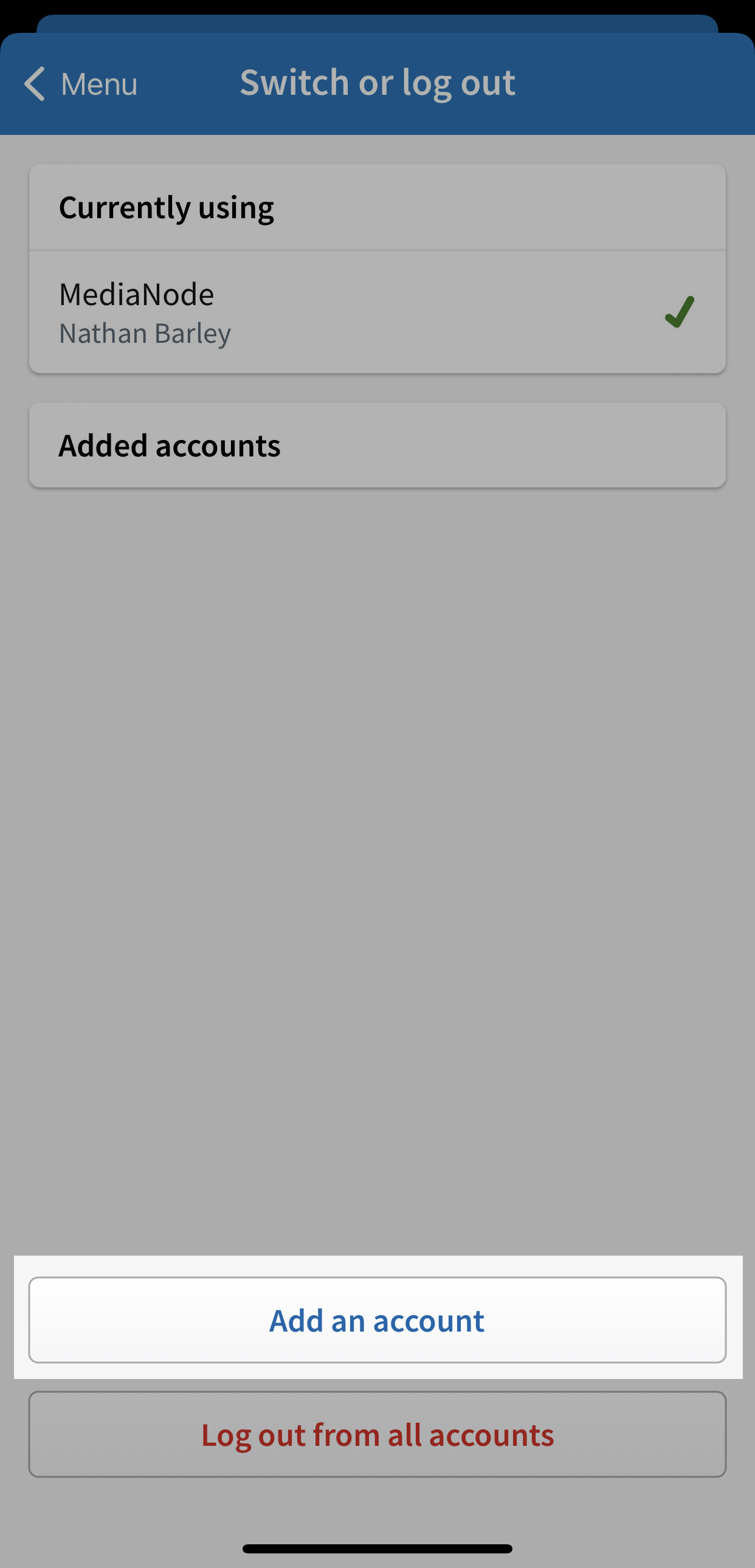 Switch between FreeAgent accounts in the FreeAgent mobile app – FreeAgent