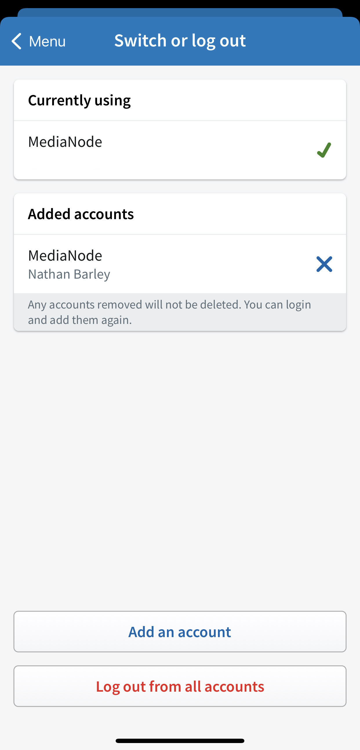 Switch between FreeAgent accounts in the FreeAgent mobile app – FreeAgent