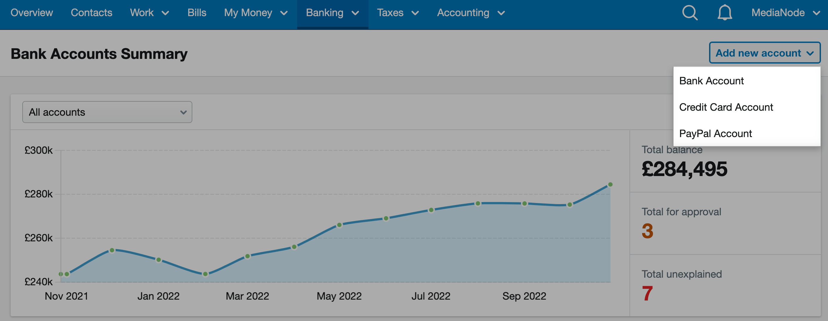 How to add a new bank account – FreeAgent